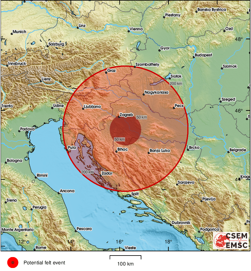 Potresi na Banovini - Hrvatska danas